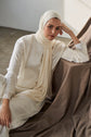 Premium Jersey Hijab - Ivory – Haute Hijab