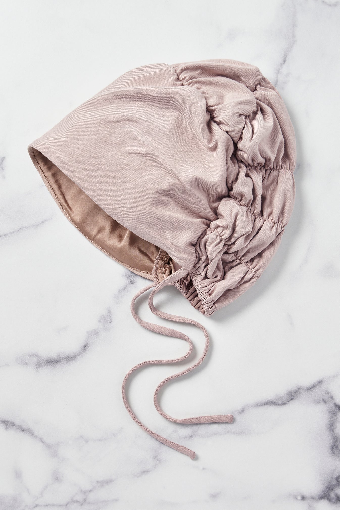 Silk-Blend Satin Underscarf - Mink – Haute Hijab