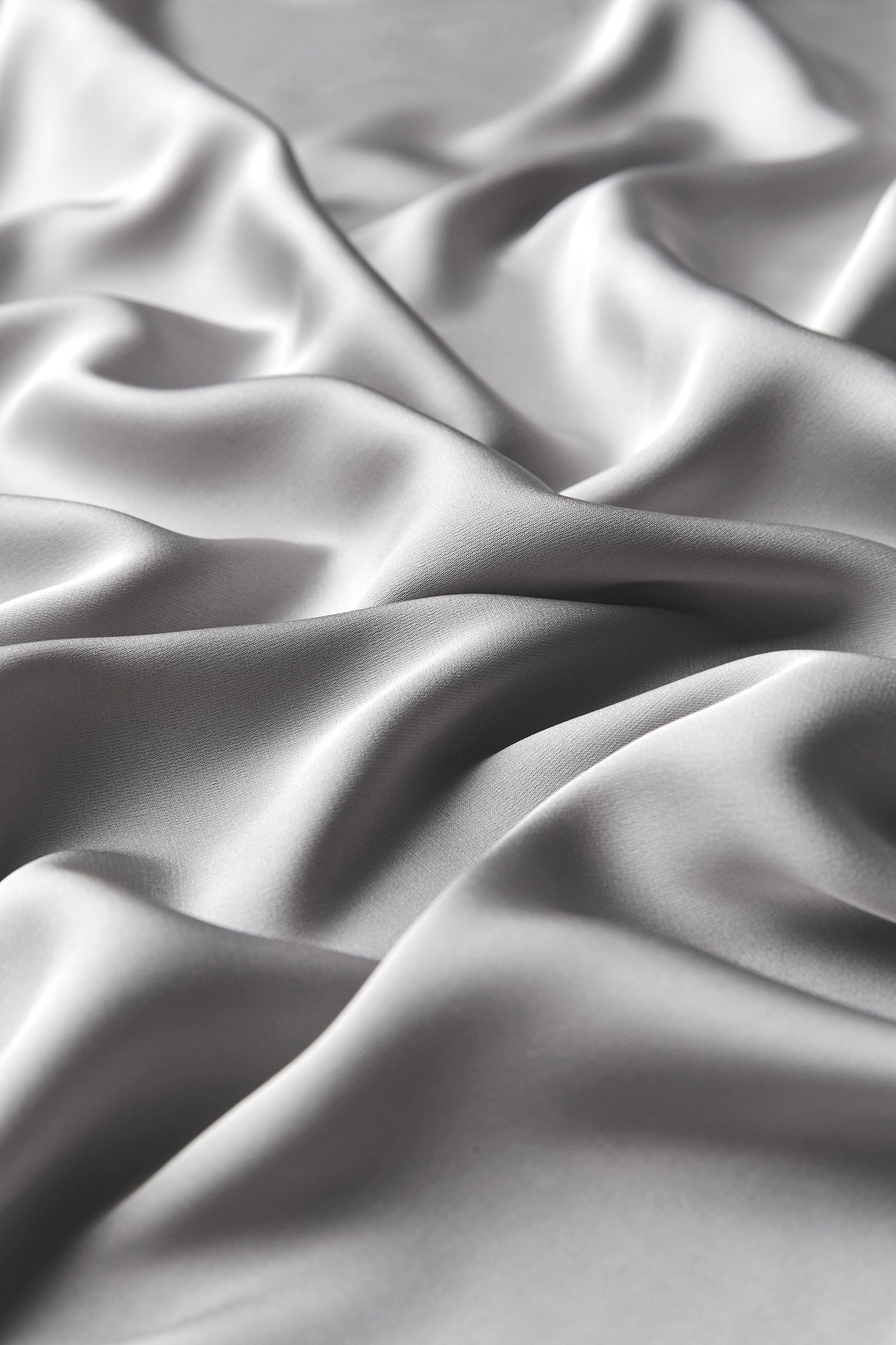Perfect Satin Hijab - Silver – Haute Hijab