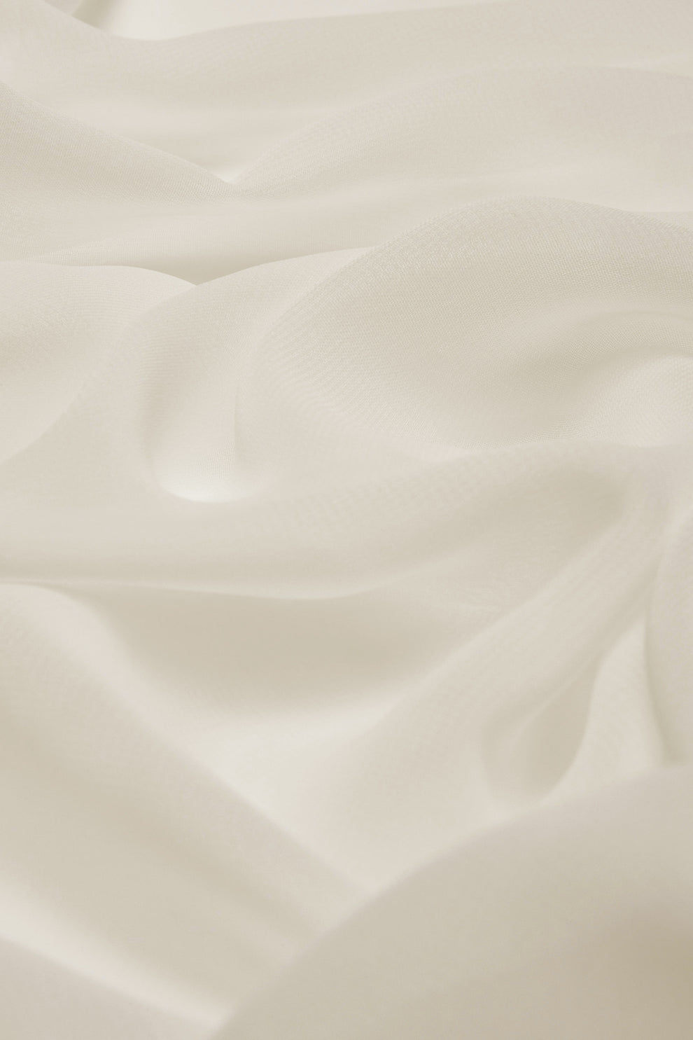 Ivory Chiffon Hijab – Haute Hijab